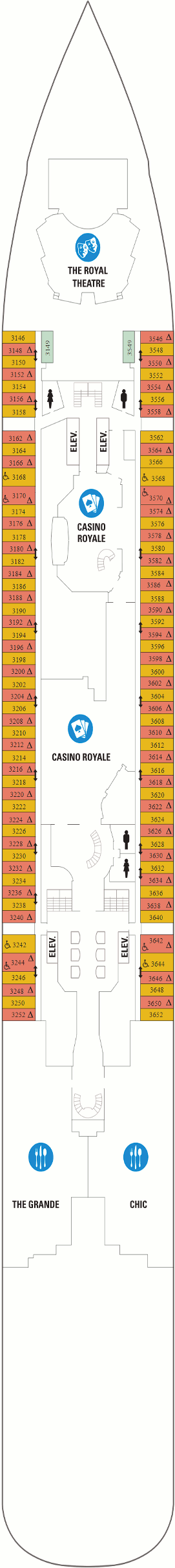 Royal Caribbean's Quantum of the Seas Cruise Ship, 2021, 2022 and 2023 ...