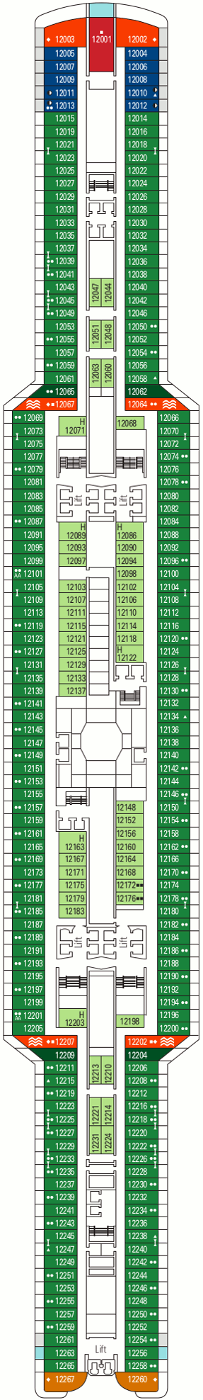 MSC Seaview Cruise Ship, 2021, 2022 and 2023 MSC Seaview destinations ...