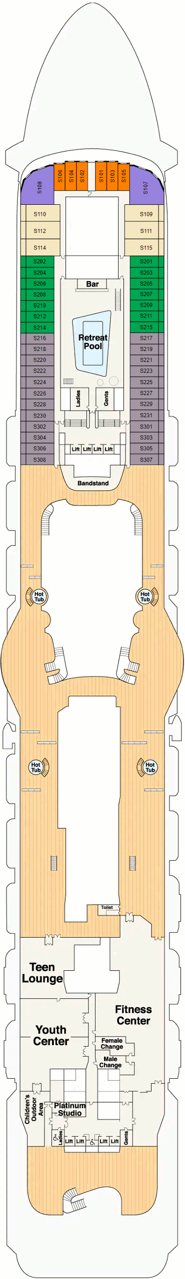 Princess Cruises Enchanted Princess Cruise Ship, 2022, 2023 and 2024 ...