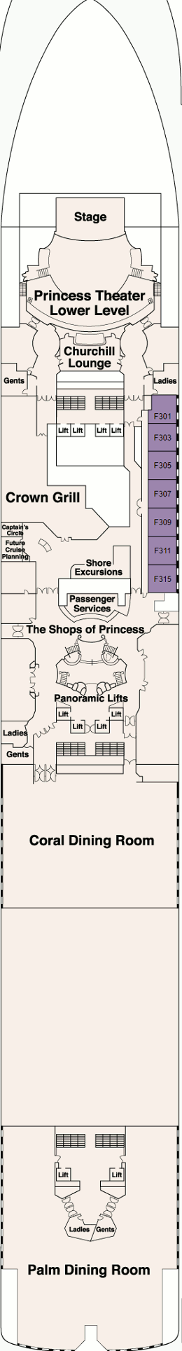 Caribbean Princess Cruise Ship, 2021, 2022 and 2023 Caribbean Princess ...