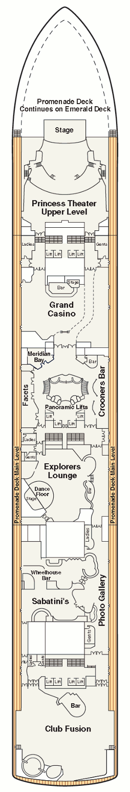 Caribbean Princess Cruise Ship, 2021, 2022 and 2023 Caribbean Princess ...
