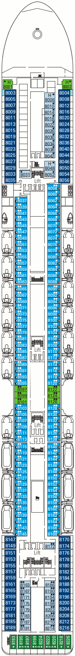 MSC Magnifica Cruise Ship, 2021, 2022 and 2023 MSC Magnifica ...