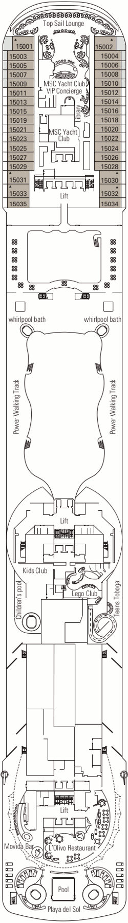 MSC Splendida Cruise Ship, 2021, 2022 and 2023 MSC Splendida ...