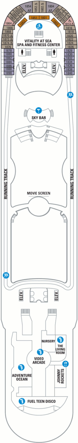 Royal Caribbean's Freedom of the Seas Cruise Ship, 2021, 2022 and 2023 ...