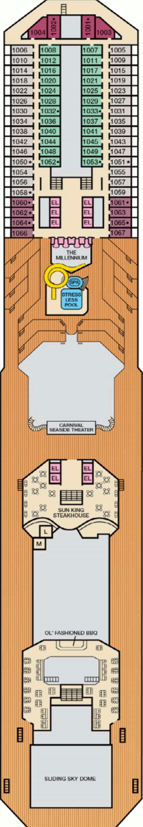 Carnival Freedom Cruise Ship, 2019 and 2020 Carnival Freedom ...