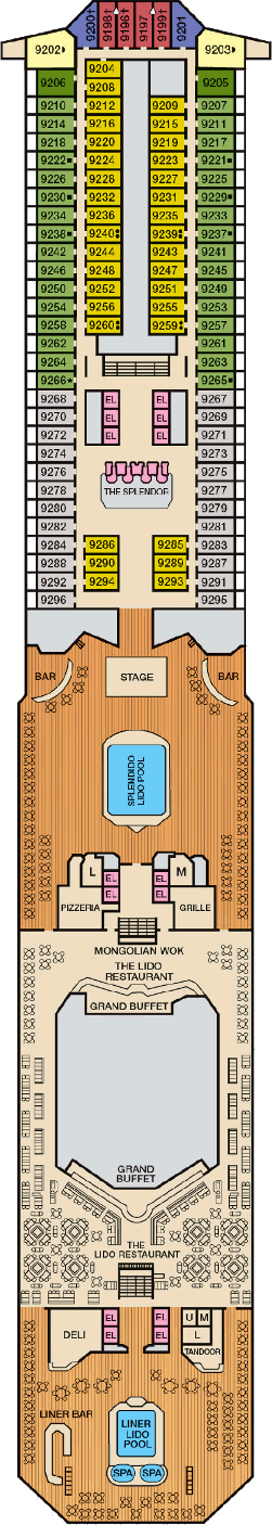 Carnival Splendor Cruise Ship, 2019 and 2020 Carnival Splendor ...